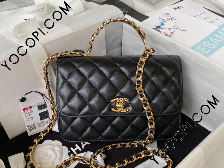 【AS4307-1】 CHANEL シャネル バッグ コピー 23年新作 フラップバッグ ラムスキン レディース ショルダーバッグ_シャネル ...