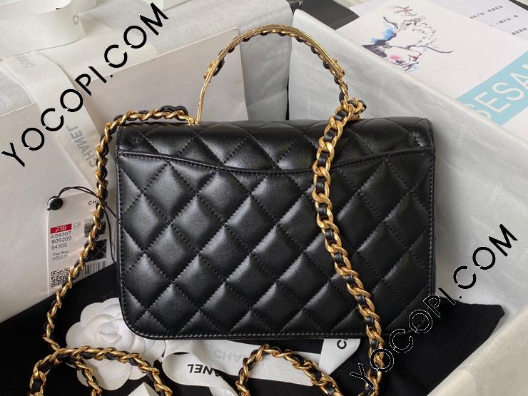 【AS4307-1】 CHANEL シャネル バッグ コピー 23年新作 フラップバッグ ラムスキン レディース ショルダーバッグ_シャネル ...