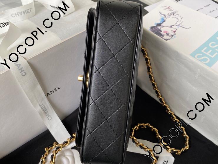 【AS4307-1】 CHANEL シャネル バッグ コピー 23年新作 フラップバッグ ラムスキン レディース ショルダーバッグ_シャネル ...