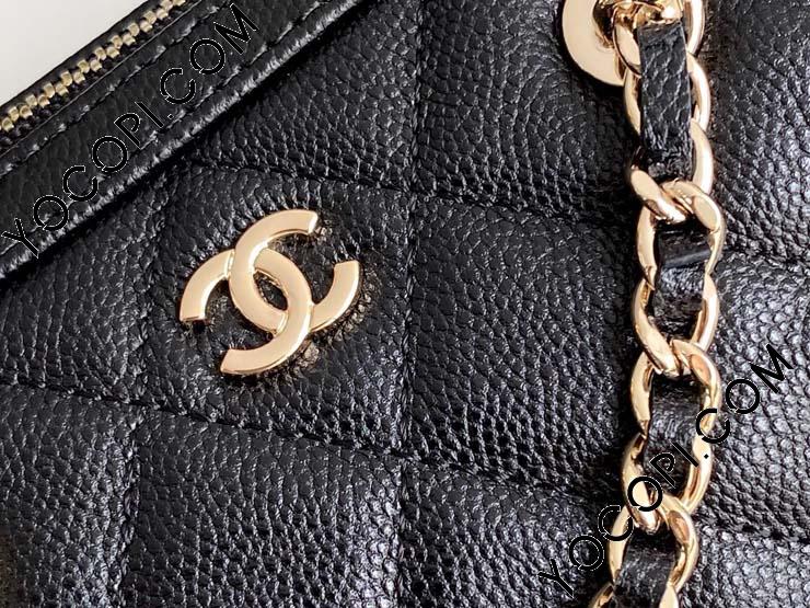 【AP4474 B10583 C3906】 CHANEL シャネル バッグ コピー 25春夏 ミニボストンバッグ グレインドカーフレザー ...